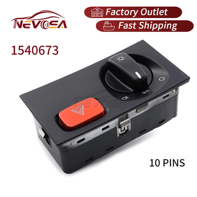 1540673 1540672 For SCANIA P G R T-Series F K N Headlight Control ...