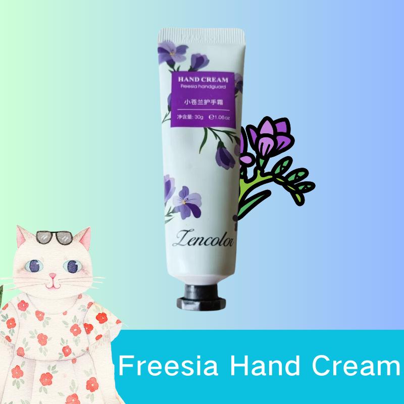 Small blue hand cream portable moisturizing hydrating moisturizing anti ...