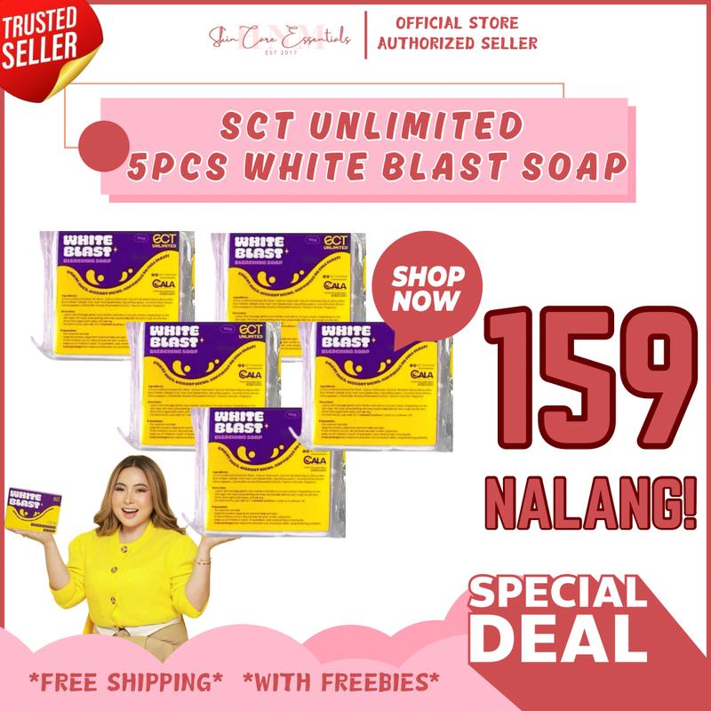 SCT Unlimited - White Blast Bleaching Soap 5pcs - Skin Repai - TikTok ...