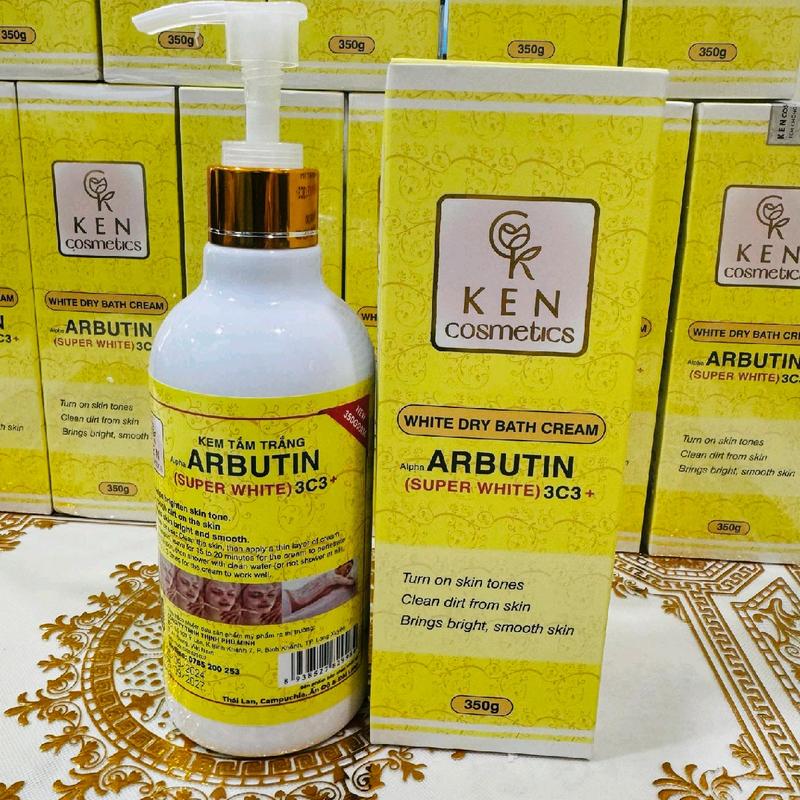 SUPER WHITE DRY BATH CREAM ALPHA ARBUTIN 3C3+ KEN COSMETICS VIETNAM ...