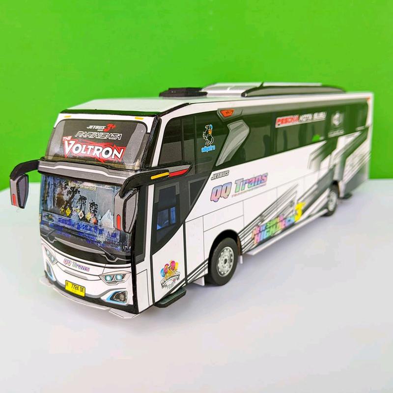 Miniatur Bus The Voltron QQ Trans JB3 Set Model Hadiah Pajangan - Shop ...