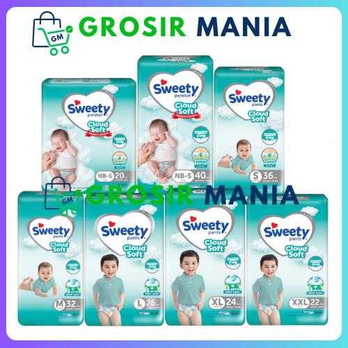 Sweety Silver Pants Cloud Soft - Popok Celana / Perekat Baby Diapers ...