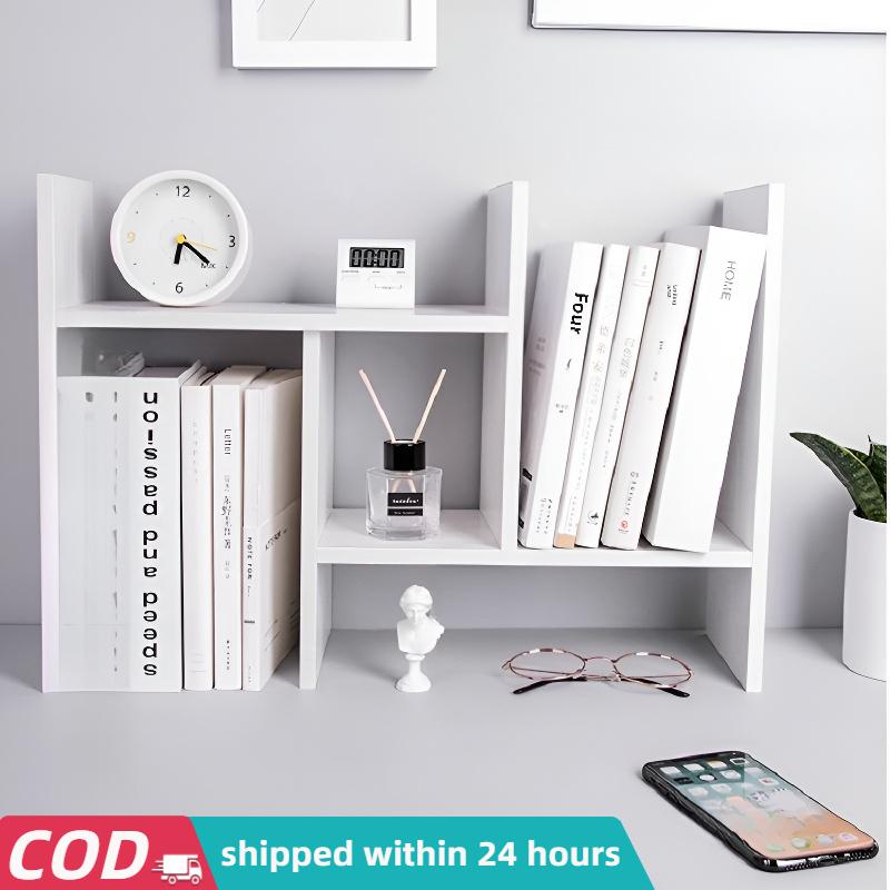 Adjustable Book Shelf/Portable Office Table Book Rack Multipurpose ...