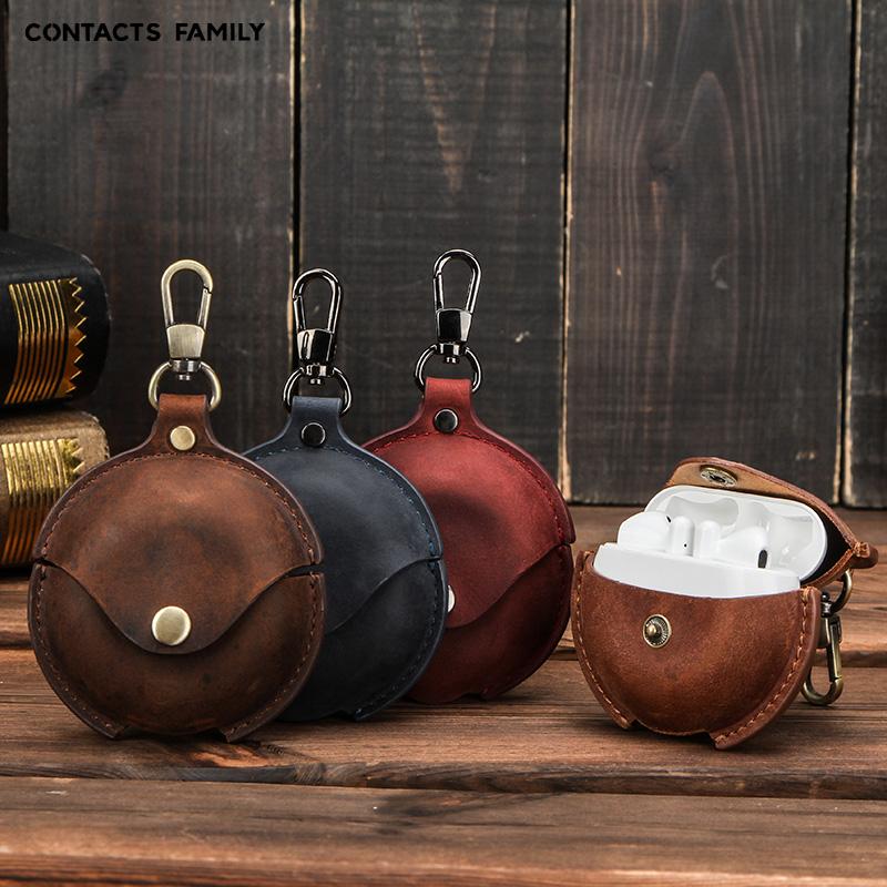 Leather Earphone Protective Case Shell Suit for HUAWEI Freebuds ...