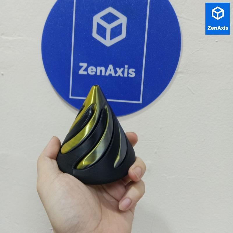 Fidget Spiral Cone viral ZENAXIS 3D | Mainan viral fidget putar - Shop ...