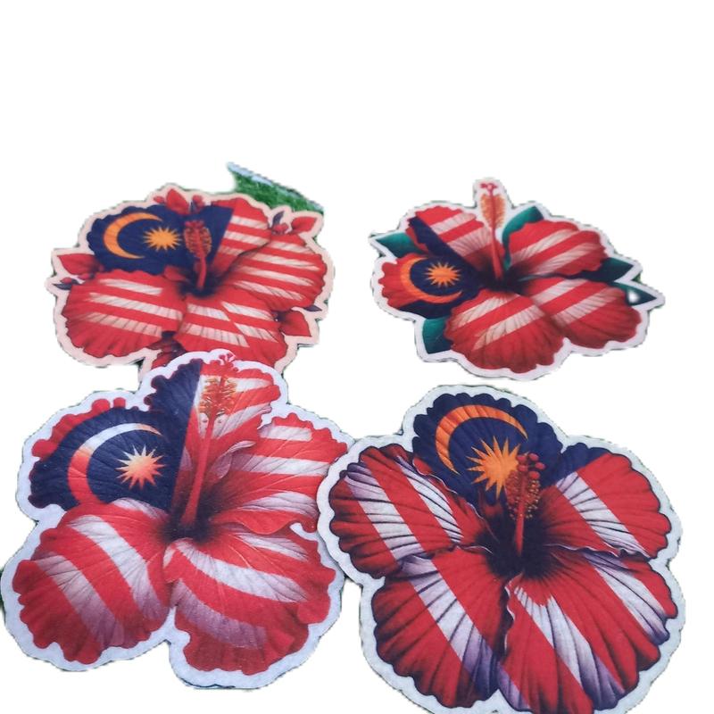 BUNGA MERDEKA PIN KAIN FELT HIASAN - TikTok Shop Malaysia