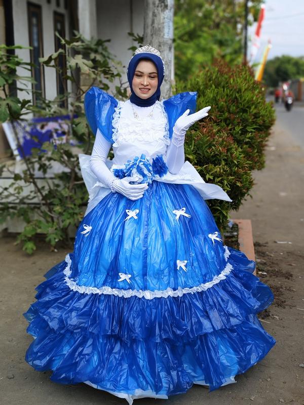 Gaun Daur Ulang Princes Custom - Shop | Tokopedia