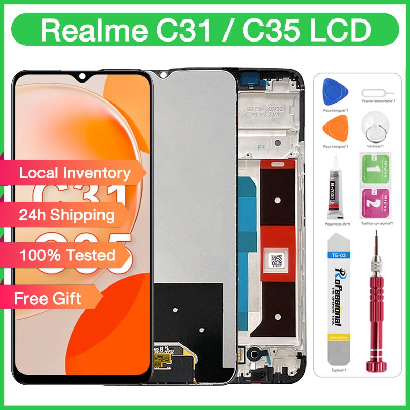 LCD for REALME C35 / REALME NARZO 50A LCD Display Screen+Touch - TikTok ...