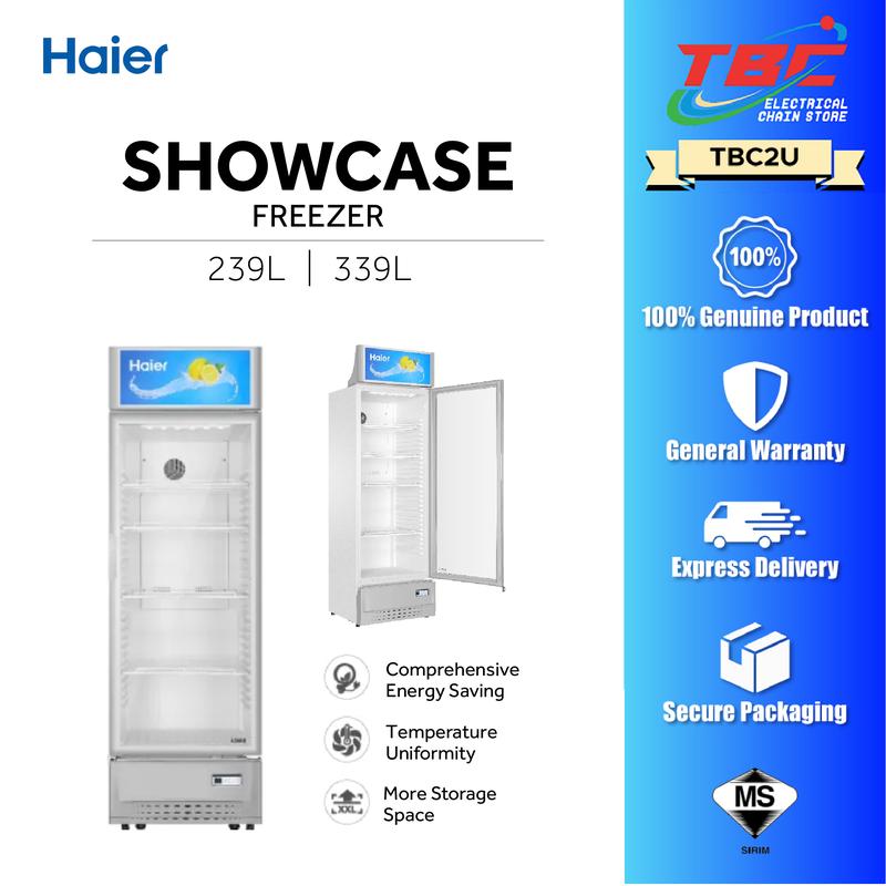 HAIER 239L-339L SHOWCASE FREEZER SC248E | SC-348E - TikTok Shop Malaysia
