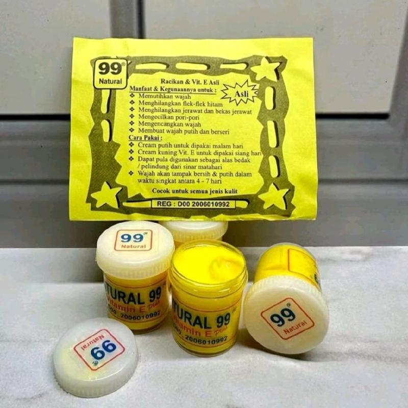 CREAM NATURAL 99 SIANG & MALAM ORIGINAL - TikTok Shop Malaysia