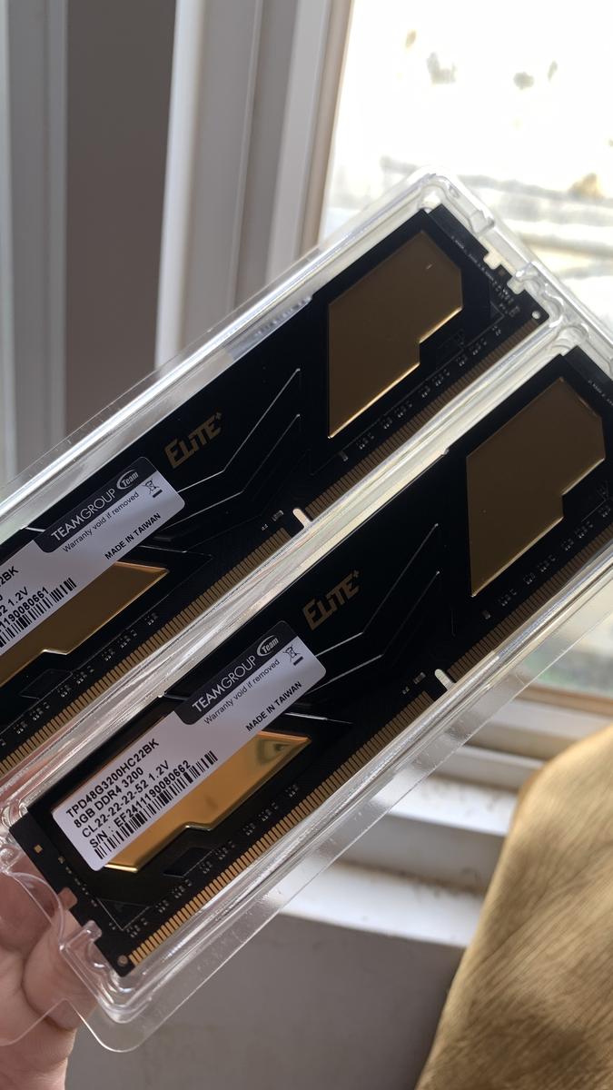 Team Elite Plus DDR4 16GB PC25600 3200Mhz - Dual Channel 16 GB (2X8GB ...