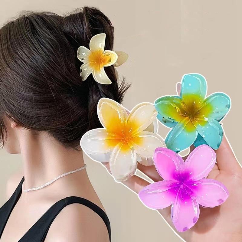 Klip Rambut Besar, Rekaan Bunga Telur, Aksesori Rambut, Klip - TikTok ...