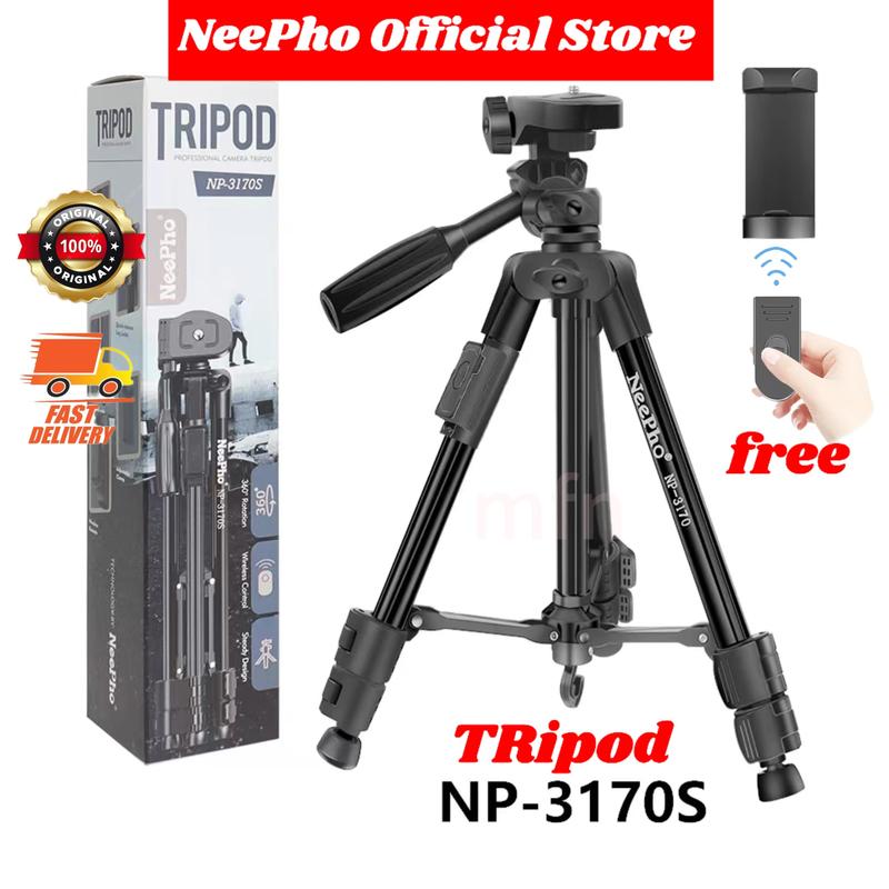 TRIPOD neepho NP-3170S 41-103CM Free Bluetooth Remote Shutte - TikTok ...