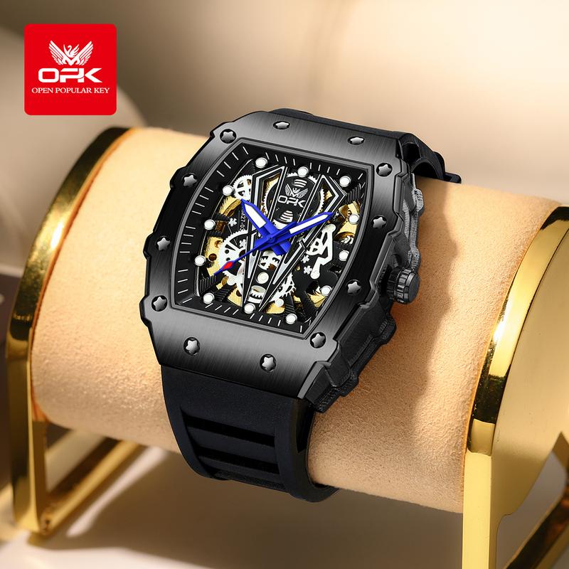 OPK Watch For Men Automatic Authentic Business Waterproof Mechanical ...