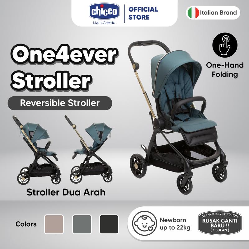 Chicco Stroller ONE4EVER / Reversible Stroller / Kereta Dorong Bayi ...