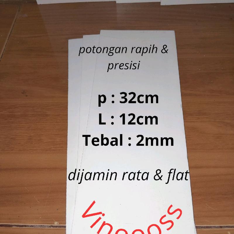 pipa paralon lembaran / pipa pvc lembaran 2mm 32cm x 12cm - Shop ...