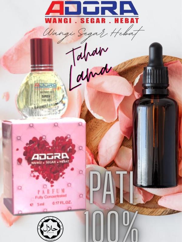 Adora Perfume 5ml roll on for women | 100% pati - TikTok Shop Malaysia