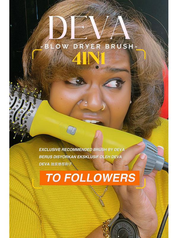 Deva Hair Dryer Blow Dryer Brush 4 in 1 – Viral One Step Haircare ...
