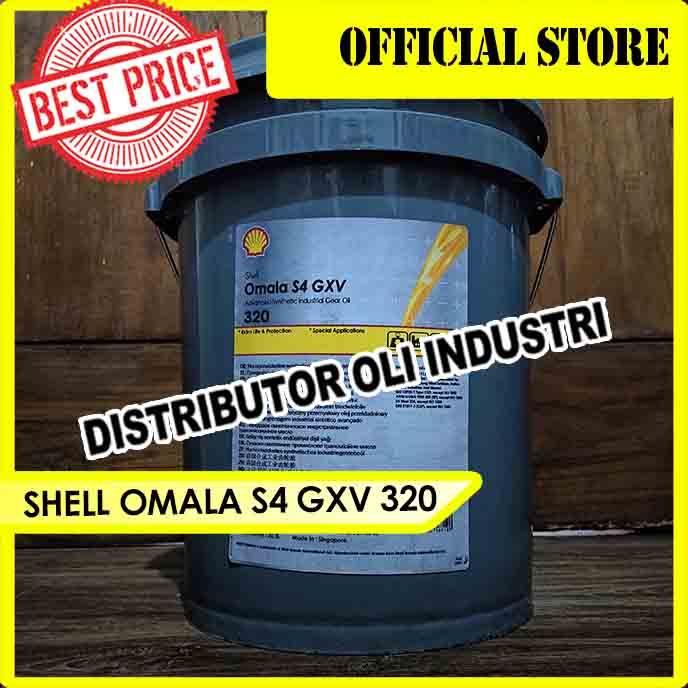 Jual SHELL OMALA S4 GX / GXV 320 ( Gear Oil PAO - 20 Liter ) - Kota ...