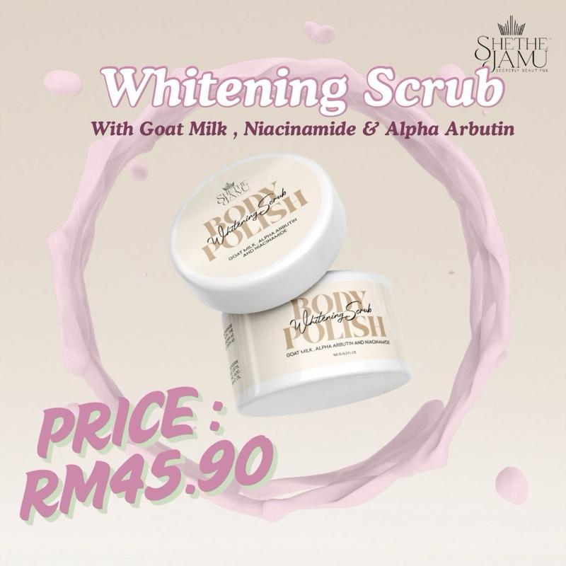 Scrub Lulur Susu Kambing putih cerah gebu - TikTok Shop Malaysia