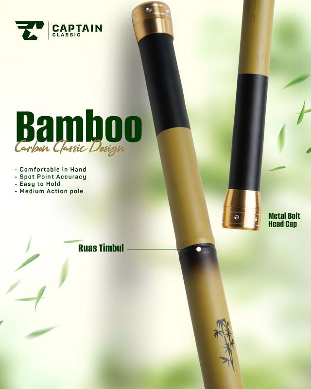 Tegek Captain Tegek Carbon Captain BAMBOO, RUAS ULIR MOTIF BATIK - Shop ...