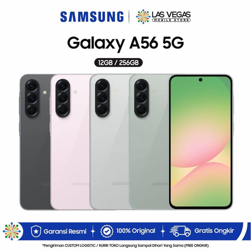 Samsung Galaxy A56 5G 12GB/256GB Exynos 1580 (4nm Octa-core) | Garansi ...