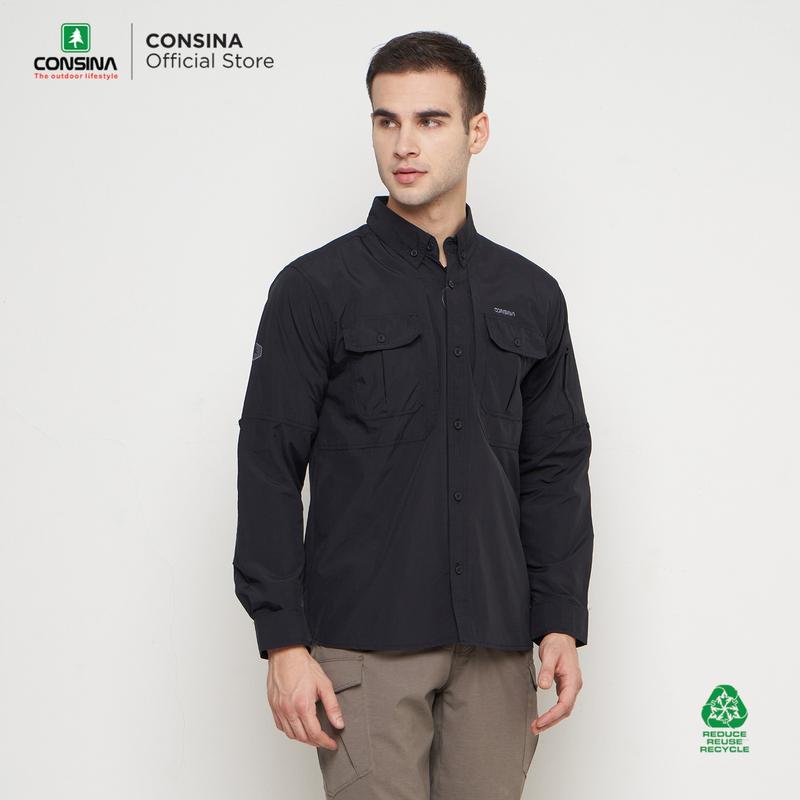 Consina Mojave Kemeja Kancing Harian Outdoor Travel Pria Baj - Shop ...