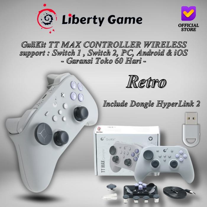 Promo Gulikit TT MAX Controller 720° Tension Adjustable Joystick ...
