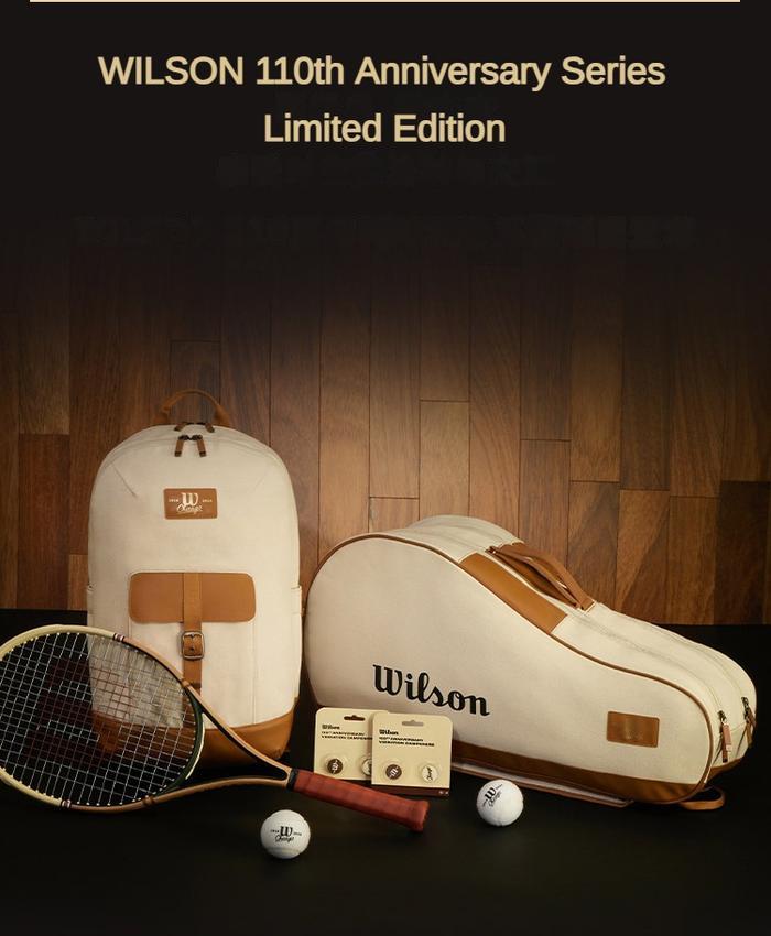 Jual Wilson 110Th Anniversary Limited Edition Retro Vintage Tennis Bag ...