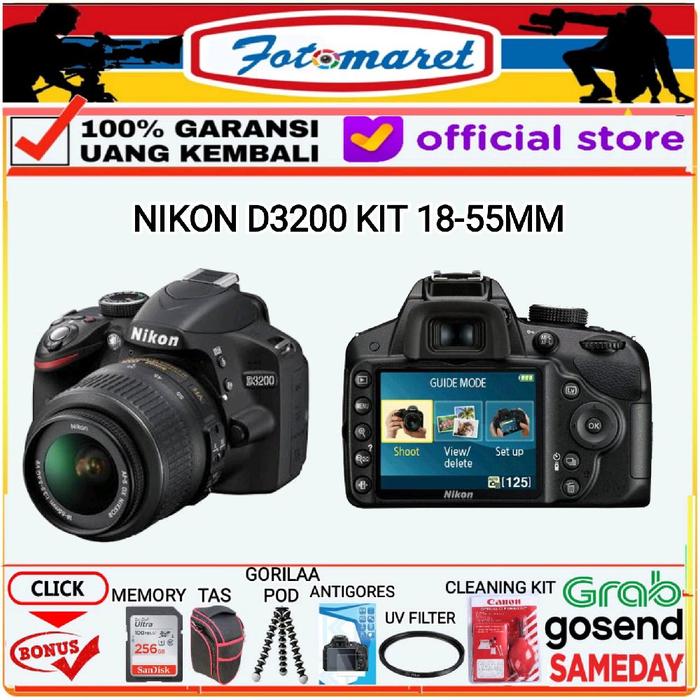 Jual NIKON D3200 KIT 18-55MM / KAMERA NIKON D3200 KIT 18-55MM - KAMERA ...
