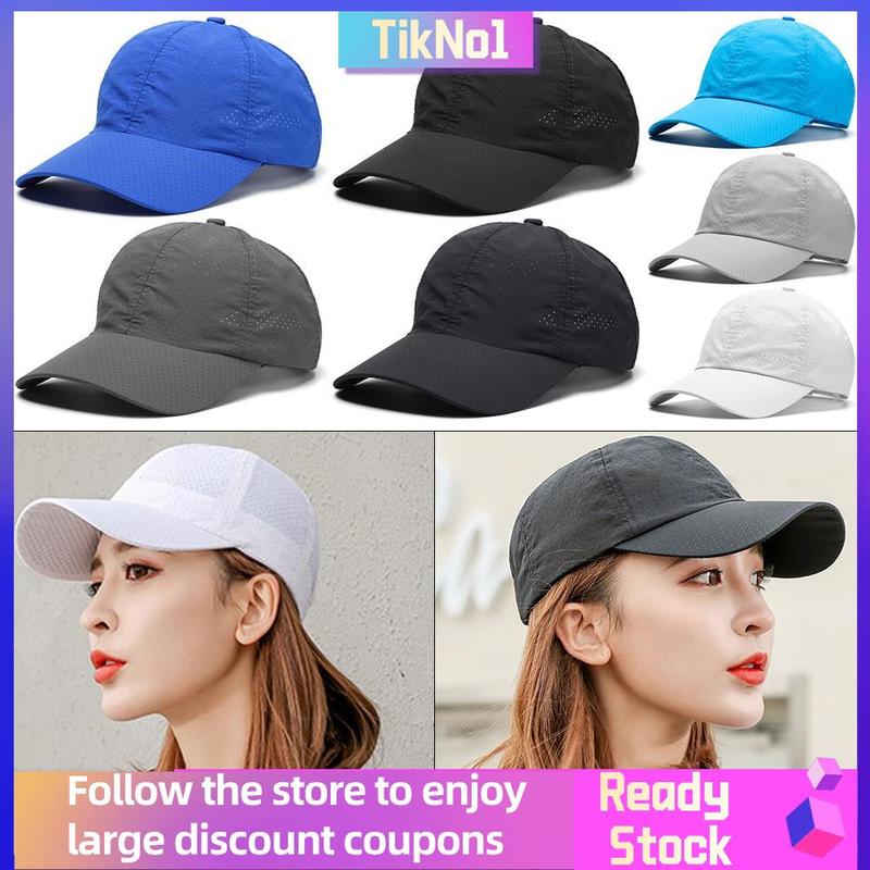 Topi Tenis Golf, Fesyen, Cepat Kering, Sesuai untuk Mendaki dan ...