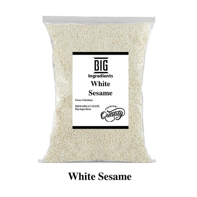 White SESAME SEED Bijan Putih 100g 250g 500g 1KG gram grams - TikTok ...