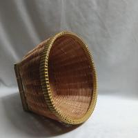 Jual Tumbu/Tenggok anyaman bambu kecil ukuran diameter 28cm tinggi 20 ...