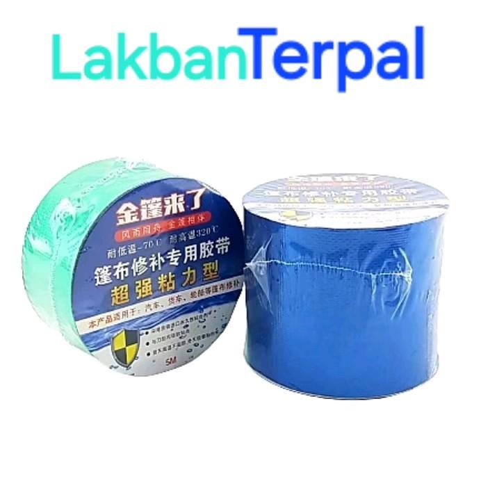 Lakban Tarpaulin Tape Lem Tempelan Repair Terpal Truk Tenda Kanopi ...