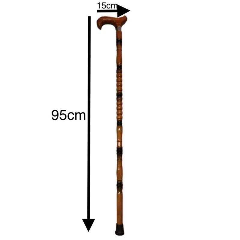 Tongkat Kayu /Wooden Walking Stick - TikTok Shop Malaysia