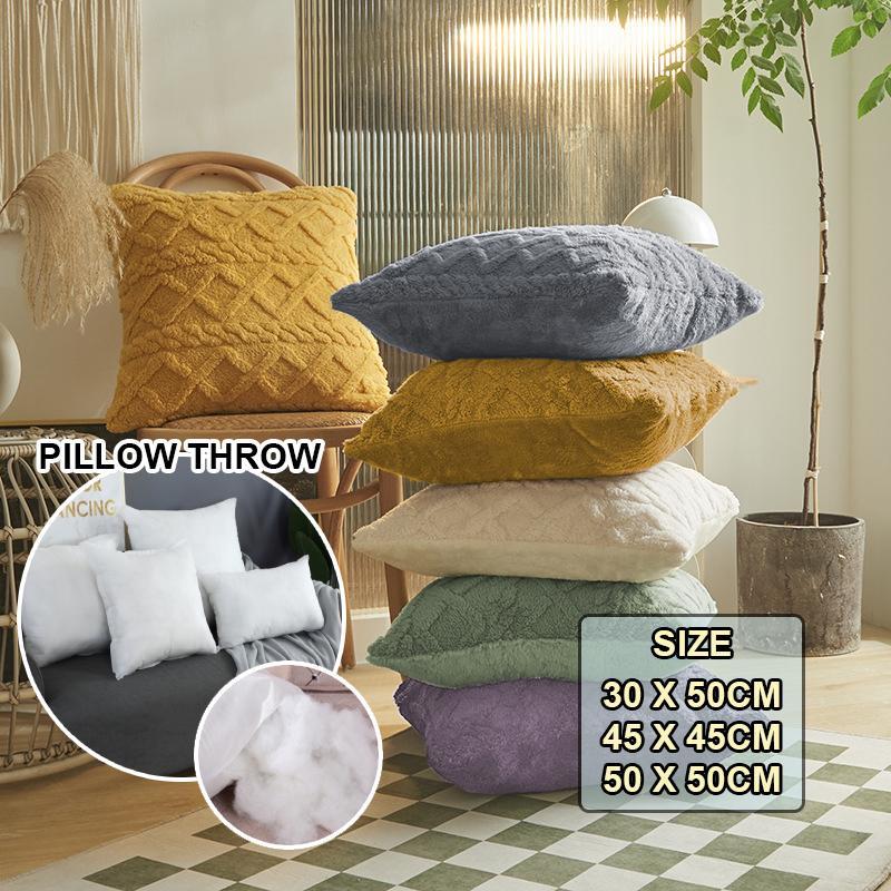 Teemo 30cmx50cm/45cm/50cm Sofa Non Woven Fill Inner Pillow Jacquard ...