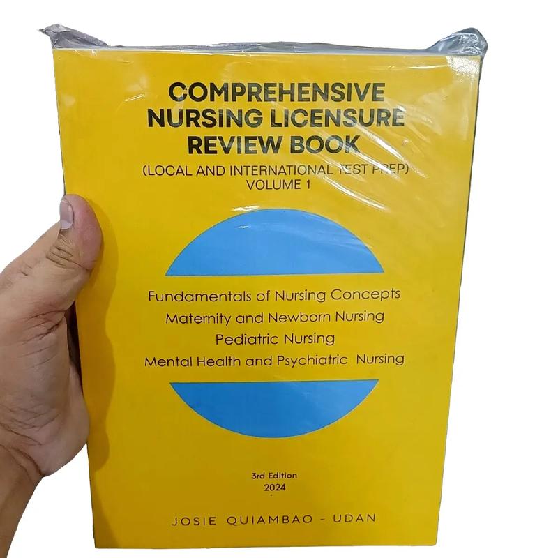 COMPREHENSIVE NURSING LICENSURE REVIEW BOOK LOCAL AND INTERNATIONAL ...