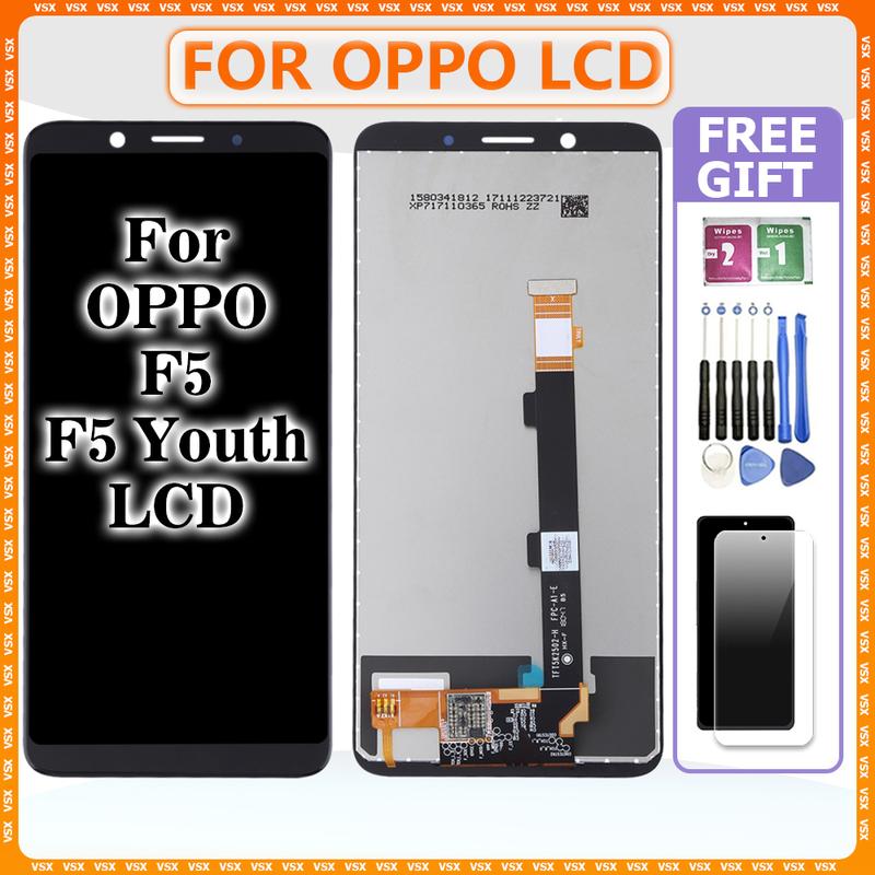 For OPPO F5 F5 Youth LCD Digital Touch Screen Display Assembly - TikTok ...