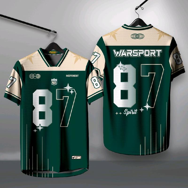 Jersey Oversize Green War 87 Warsport / Vintage / Boxy Fit / - Shop ...