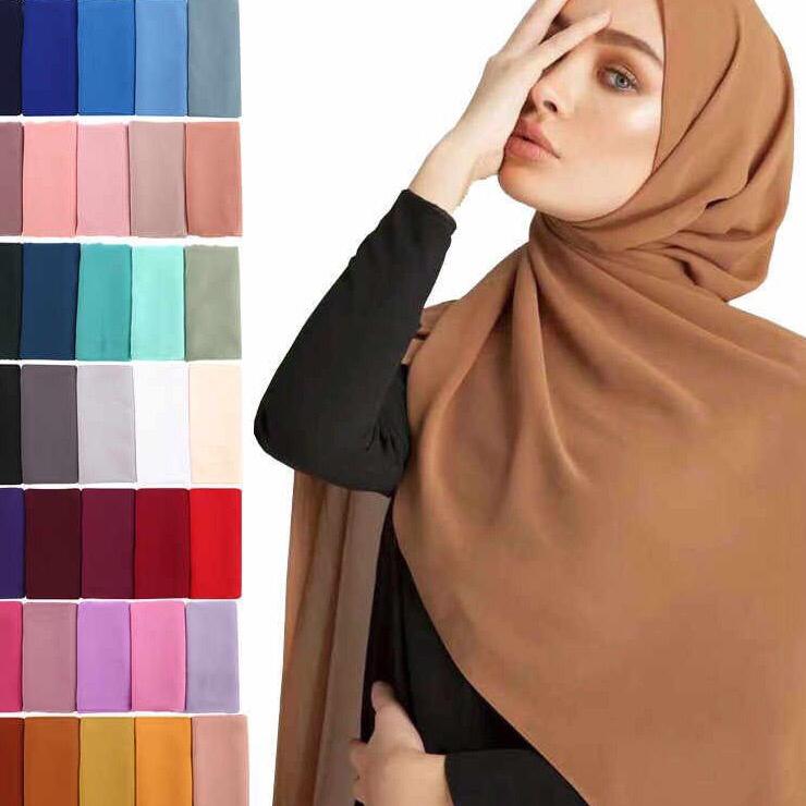 SHAWL KEKNIS (shawl chiffon) Muslimah Hijab Remaja - TikTok Shop Malaysia