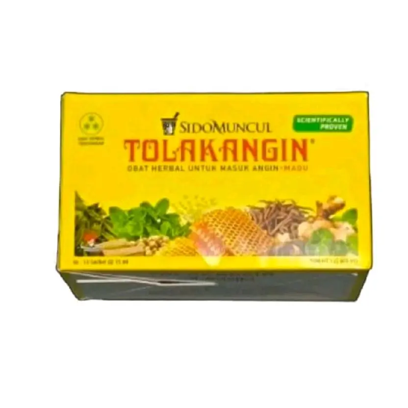 Sidomuncul Tolak Angin Cair Sachet 1 Box 12 Sachet Obat Herbal Untuk ...