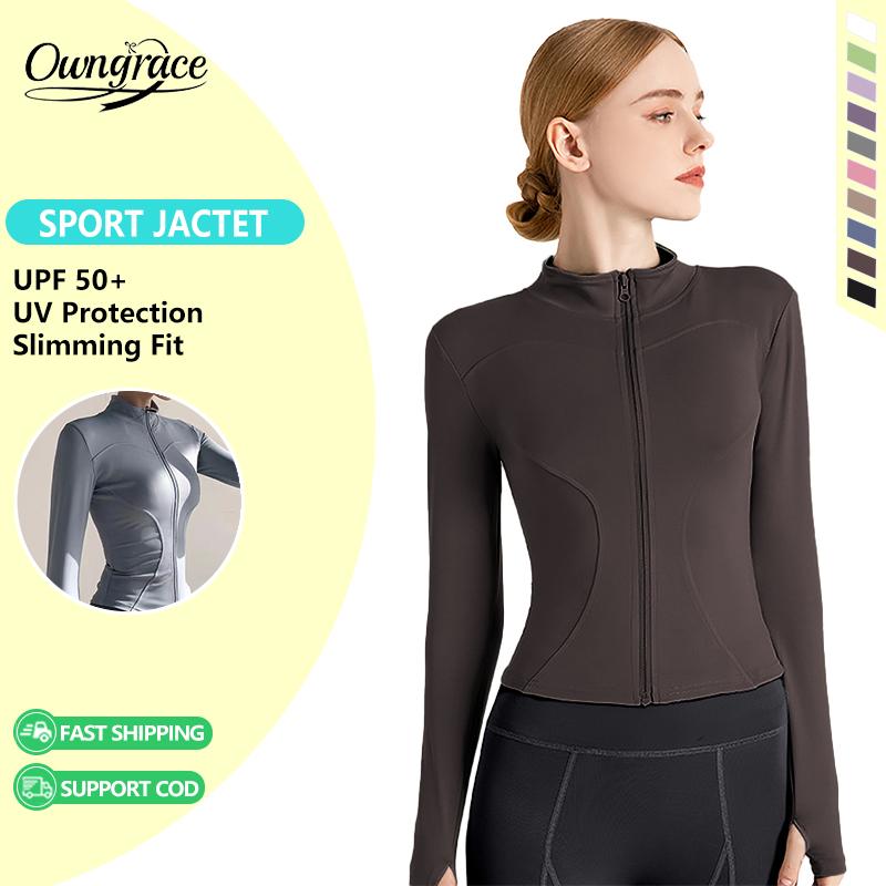 Women’s Sport Jacket – Jaket Sukan Wanita Slim Fit dengan Zi - TikTok ...