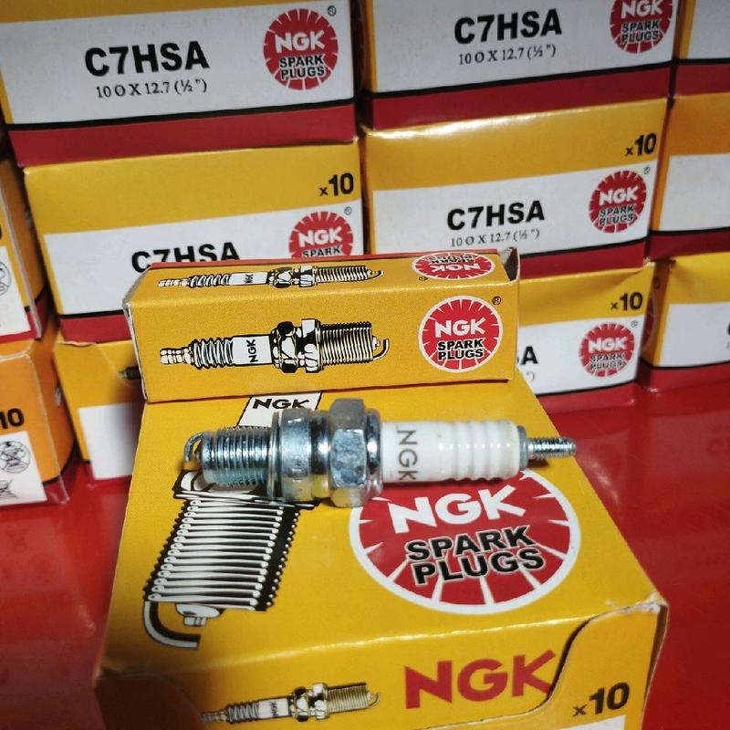 Busi NGK C7HSA Drat Pendek (1kotak 10pc) Busi Motor Grand Supra Astrea ...