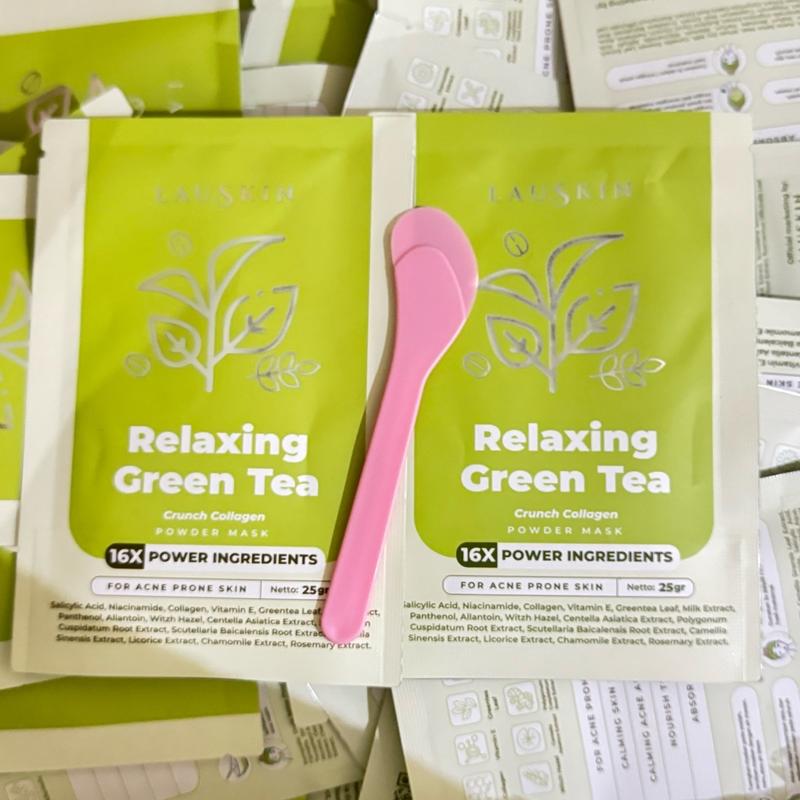 [2PCS MASKER FREE SPATULA] Lauskin Beauty POUCH Masker Waja - Shop ...