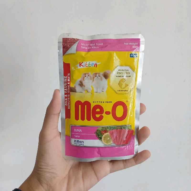 Meo pouch tuna kitten dan adult, pakan basah kucing - Shop | Tokopedia