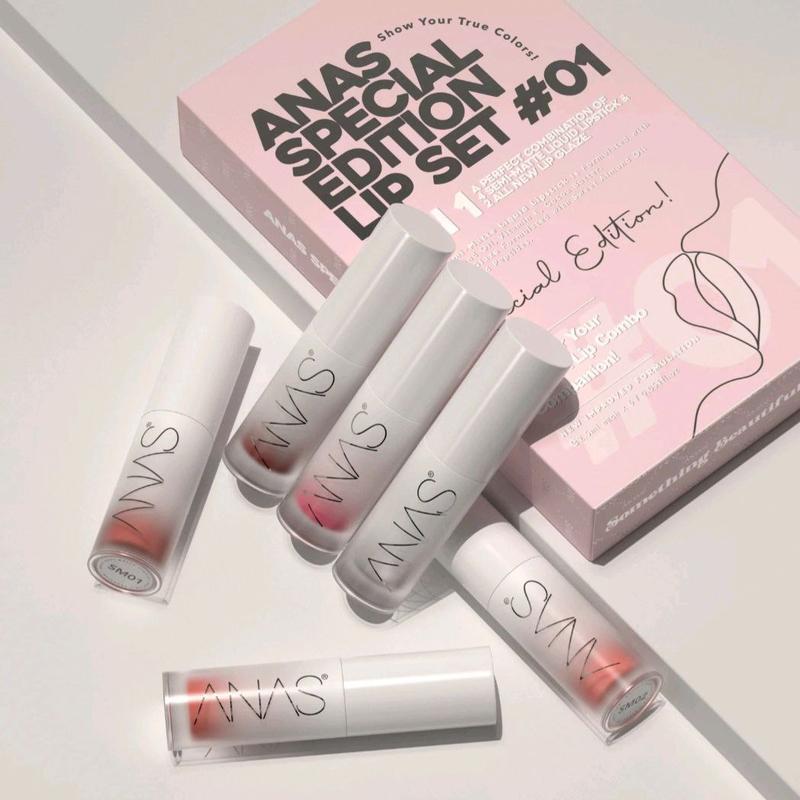 [ORIGINAL] ANAS SPECIAL EDITION LIP SET #01 - TikTok Shop Malaysia