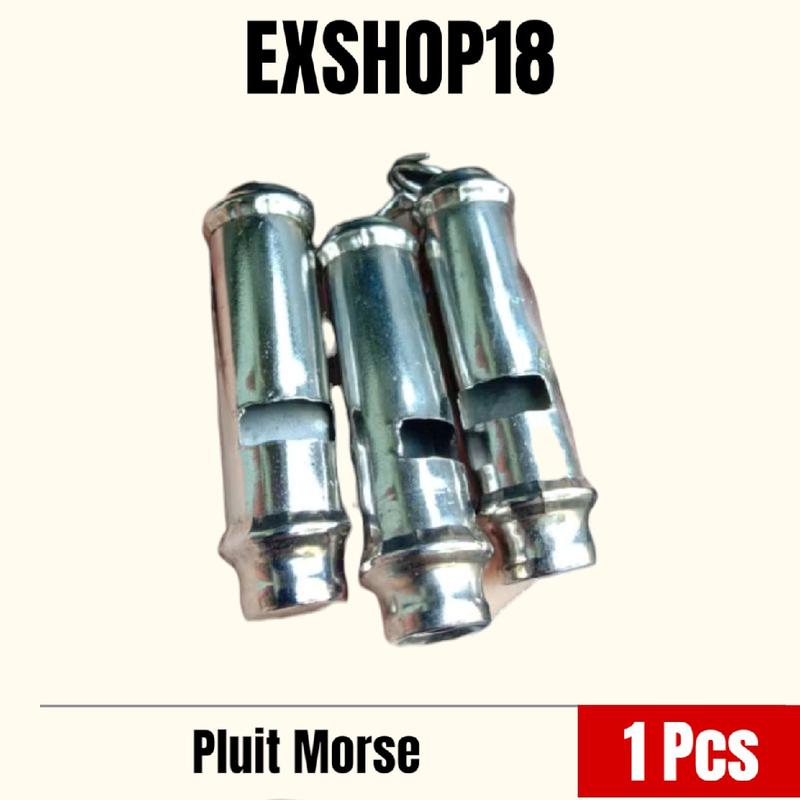 Pluit Morse Pramuka Stainless / Peluit Pramuka Morse - Shop | Tokopedia
