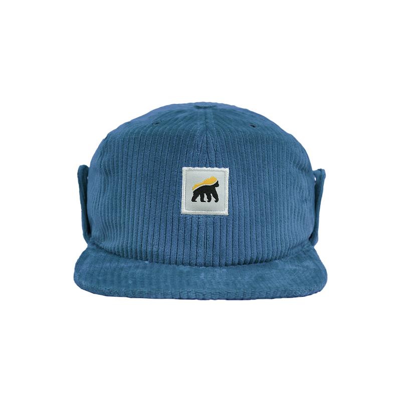House of Smith Flap Cap Hat Hoa Cord Flap Cap Blue - Topi - Shop ...