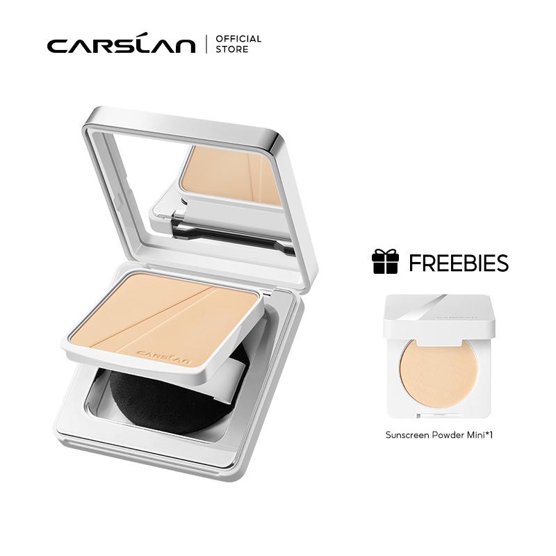 【Carslan】 Sunscreen Press Powder SPF50+ Setting Powder Oil Control ...