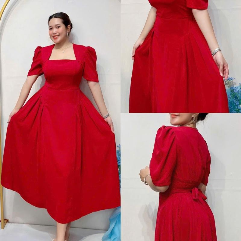 M&E DEANNE LONG DRESS MADE IN VIETNAM PADDED LARGE TO 2XL BODY - TikTok ...
